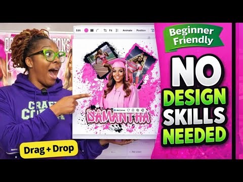 How to Make Graduation Designs in Canva for Beginners (Step by Step