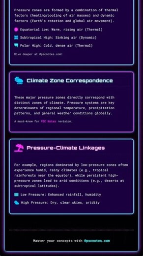 Atmospheric Pressure and Global Wind Systems