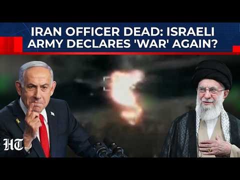 Israeli Army Kills IRGC Soldier In Drone Strike; Netanyahu Officially Restarts War With Khamenei?