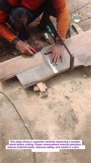 Perfect Wood Measurement Before Cutting | Satisfying Carpentry Work