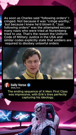 The ending sequence of X-Men: First Class was impressive #shorts #marvel