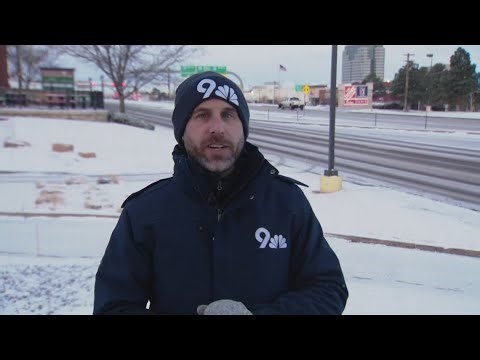 Snow leads to slick roads across Denver metro area early Sunday morning