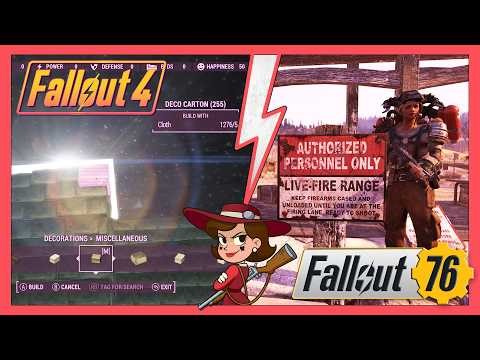 Fallout 4: Building a Cardboard Castle / Fallout 76: Slayin' Devils
