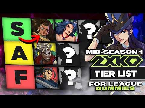 The BEST Champions to Climb With in Iron to Diamond (2XKO Mid Season 1 Tier List)