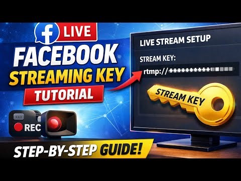 How To Get Streaming Key From Facebook Live (Step-by-Step Tutorial 2026)