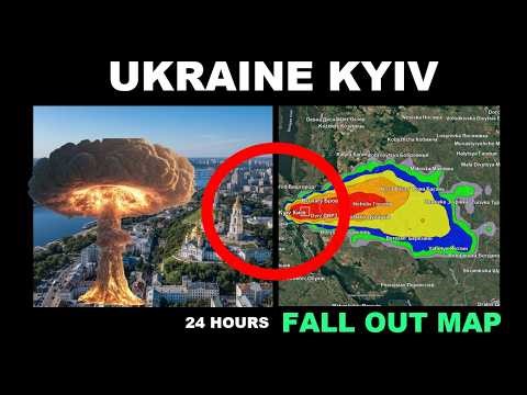 Nuclear Explosion in Kyiv 20 kt Simulation