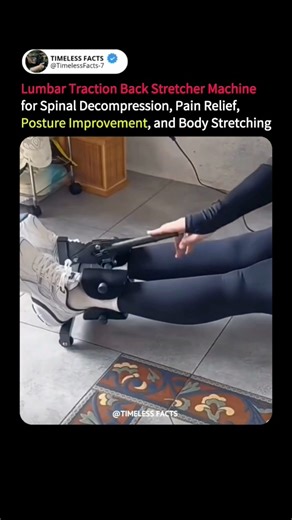 Spinal Decompression Machine Relieves Back Pain Fast