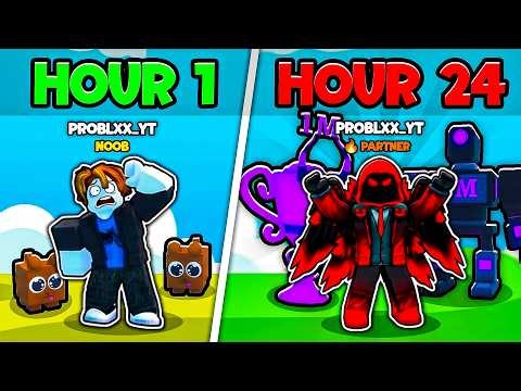 I Spent 24 HOURS in Clicking Simulator Ultimate Roblox! 🫩