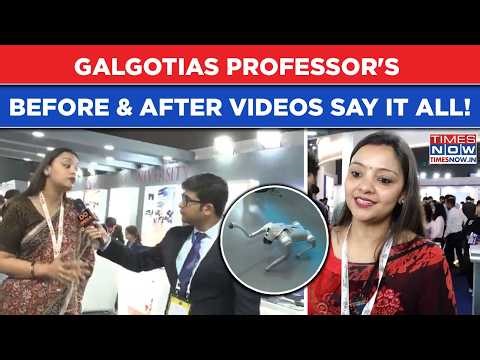 Galgotias University Professor’s Before & After Interviews On Robodog, Watch What Neha Singh Said...