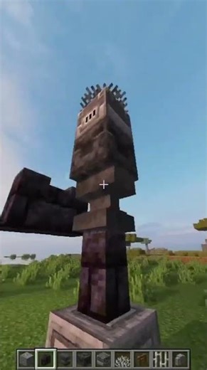 Building a REALISTIC GUARD STATUE in Minecraft! (Large Scale Tutorial)