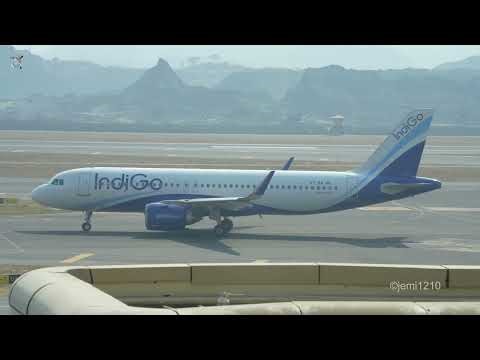 4K Plane Spotting at Navi Mumbai International Airport | Air India Express and IndiGo at Navi Mumbai