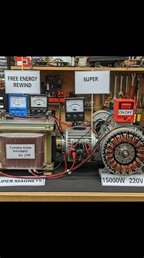 Rewinding Super Magnets to Create a 15,000W 220V Generator #FreeEnergy #FreeEnergyGenerator #MagnetGenerator #SuperMagnets #DIYGenerator | Oliver James
