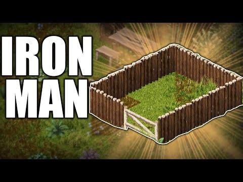 Earning My First Level Of Carpentry Building Primitive Fences || Project Zomboid Ironman #7