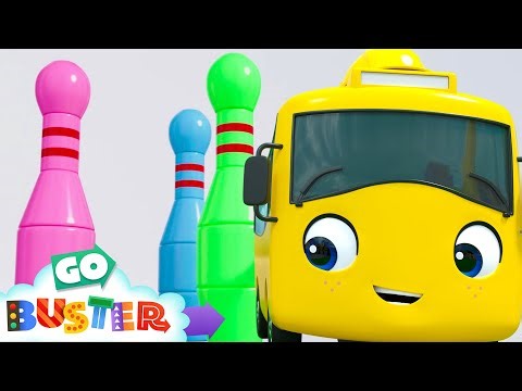 Skittles Showdown 🎳 | Go Buster's Tales