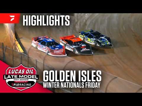 Winter Nationals Friday | Lucas Oil Late Models at Golden Isles Speedway 3/6/26 | Highlights
