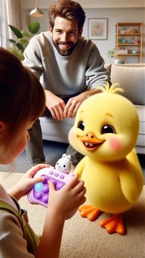 Hand Speed Challenge! Little Duck Buys Quick Push Pop It Console, Girl Can’t Stop Playing!
