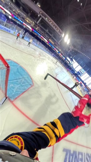 Testing the @NHL winter classic ice in Miami 🌴🏒 #zacbell | ice hockey nhl