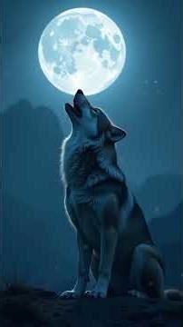 The Truth Behind Wolves and Moonlit Howls. #wolves #naturefacts #animalbehavior #wildlife