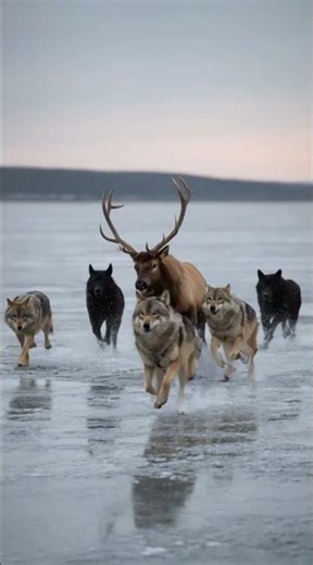 Wild Gray Wolf Hunts Buffalo — Raw Body Cam Research Footage (Real POV Kill Scene)