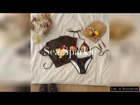 Hello Kitty Sexy Sanrio Bikini Set Sexy American Style Hot Girl Bikini Three-Piece Set Three-Point L