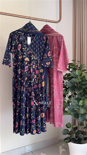 SHALZ® on Instagram: "✨🌸✨ An everyday Anarkali that feels as beautiful as it looks. Size : M, L, XL, XXL Search code : SZ1280 For order - Visit : SHALZ AYIN TOWER, KINASSERI CALICUT - chcek our website - www.shalz.in or DM . 🔴 Please don’t respond to any comments others than from @shalz_for_her"
