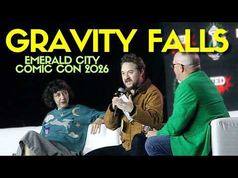 Gravity Falls Panel at Emerald City Comic Con 2026 | Alex Hirsch and Kristin Schaal [Comic Cons]