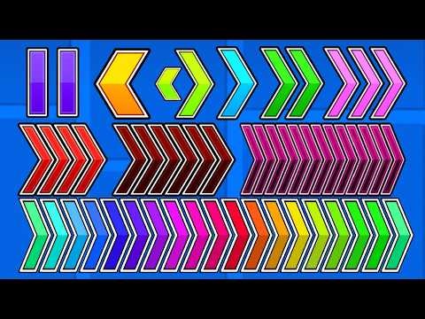 Geometry Dash With INFINITELY More Speed Portals