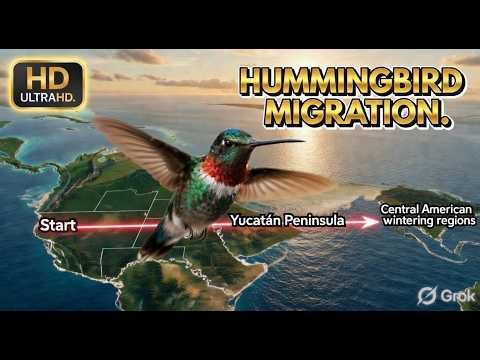 Migration of the Hummingbird | Non-Stop Across the Gulf of Mexico