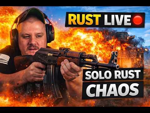 Rust Live 🔴 Day 3 Pvp Survival to Dominating the Server | Base Building, PvP & Raids