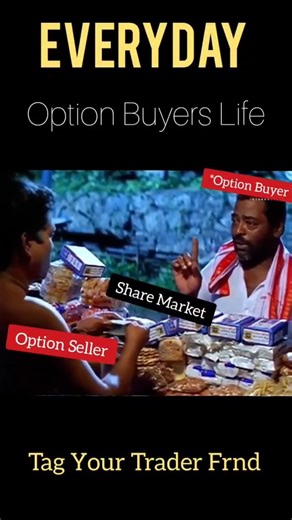 Intraday Option Buyer Trading Life 😅