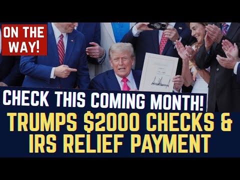 CHECKS ON THE WAY: Money From Federal Government | Trumps $2000 Checks & IRS Relief Payment Update