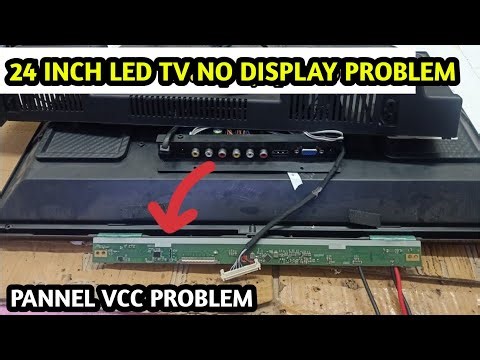 China 24 Led tv diasply not working | 24 inch led tv screen problem| 24 inch tv no display repair |