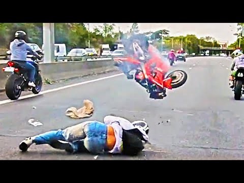 15 Minutes of the Worst Motorcycle Moments & Crashes