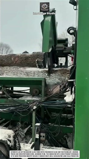 Cutting Tool Innovation Using Automated Log Processing System #innovation