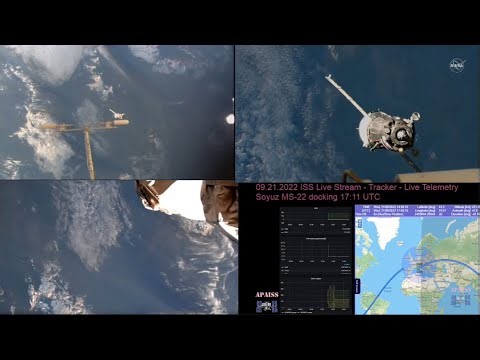 Earth live stream from ISS - 2 Cams | Tracker | Live Telemetry 03.15.2026. ​​