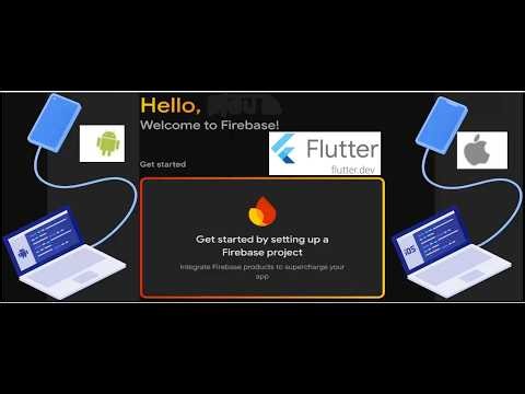 How to Add Android & iOS Apps to Firebase Flutter Step by Step Guide