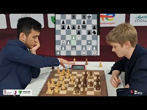 Nodirbek Abdusattorov vs Volodar Murzin | The battle of two World Rapid Champions