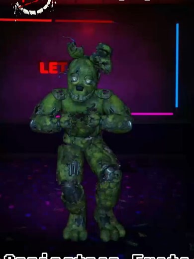 Springtrap Dance Sneak Peek in Bite by Night Game