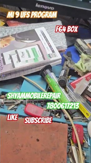 Mi 9 Ufs Program F64 box #f64 #trending #androidphone #repair #ifixit #mobilefix #phonedamage #broke