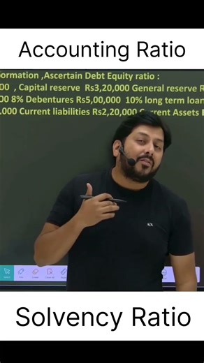 What is Solvency Ratio | Accounting Ratios Class 12 #commercestudents