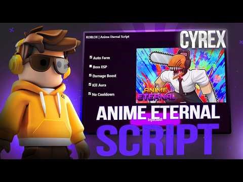 ANIME ETERNAL SCRIPT | FAST KILL AURA, FAST AUTO HATCH, AUTO DUNGEON, RAIDS & MORE