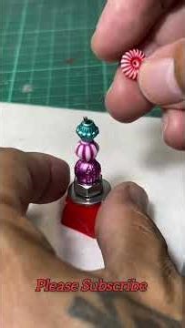 Mini Coffee Table Pedestal Base Making | Mini Table Pedestal Craft Creation #diy #miniature #craft