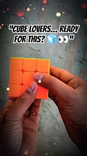 3×3 Cube Solved Like Magic! 🪄🔥