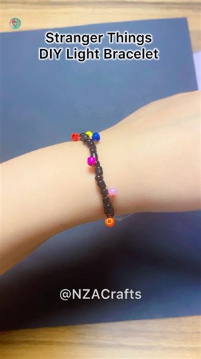DIY Stranger Things Inspired Light Bracelet Project