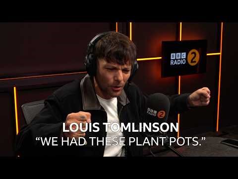 Louis Tomlinson talks TVs at Glastonbury, movie props and his favourite 1 Direction track.