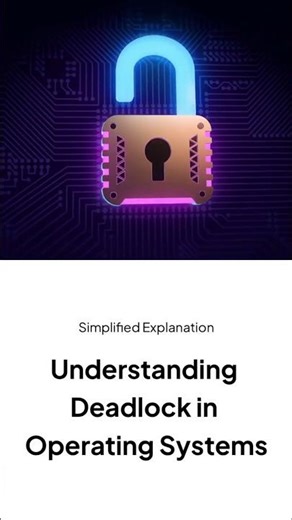 What is Deadlock? Explained Simply | OS Concept #facts #computereducation #cs #shorts #shortvideo