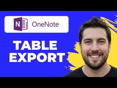 How To Convert OneNote Table To Excel Spreadsheet (Quick Guide)