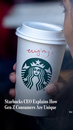 Starbucks CEO Brian Niccol explains how Gen Z consumers are different than their peers. This conversation was recorded at the WSJ CEO Council and produced by the WSJ Leadership Institute. | The Wall Street Journal