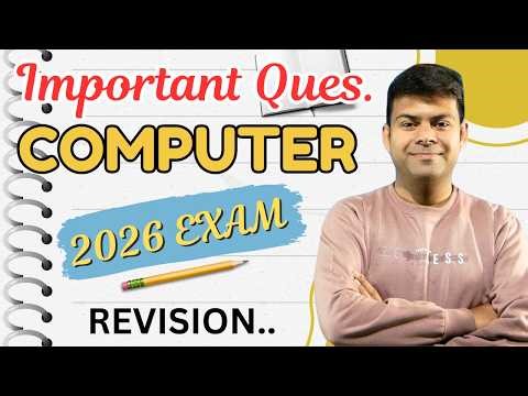 Class 10 Computer Revision 2026 | Most Important Questions 🔥