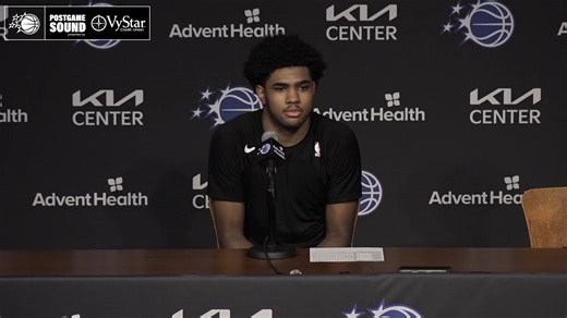 Jase Richardson speaks with the media after our W against the Indiana Pacers 🗣️ VyStar Credit Union | Orlando Magic